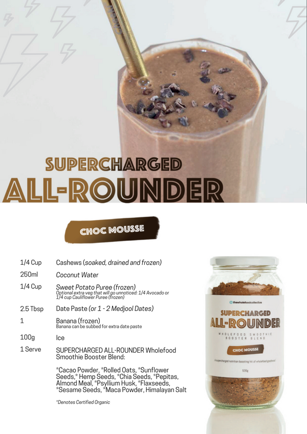 All-Rounder Smoothie Booster - STACKD Wholefood Blends